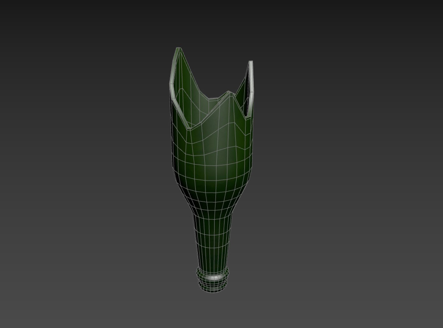 Broken Bottle 3D - TurboSquid 1567138