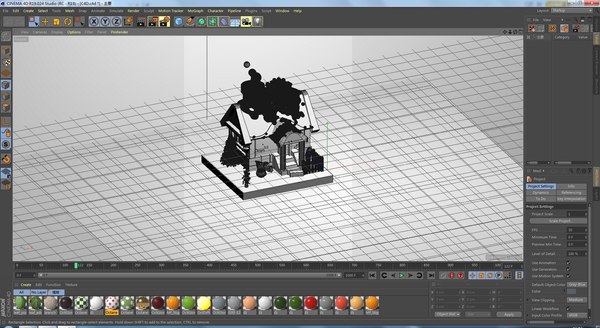 3D three-dimensional cartoon 3D model - TurboSquid 2048507