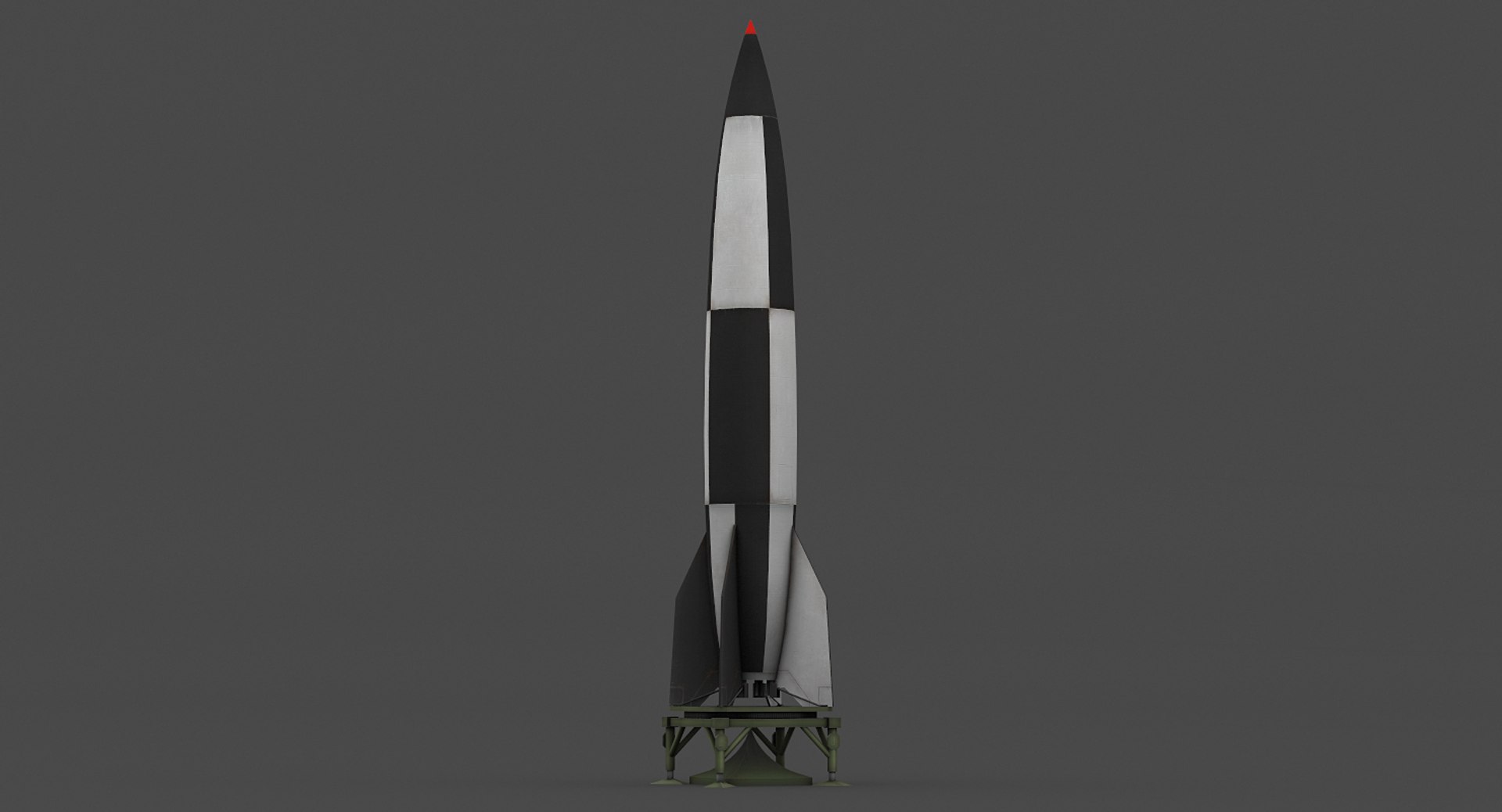 V-2 Ballistic Missile V2 3D Model - TurboSquid 1159395