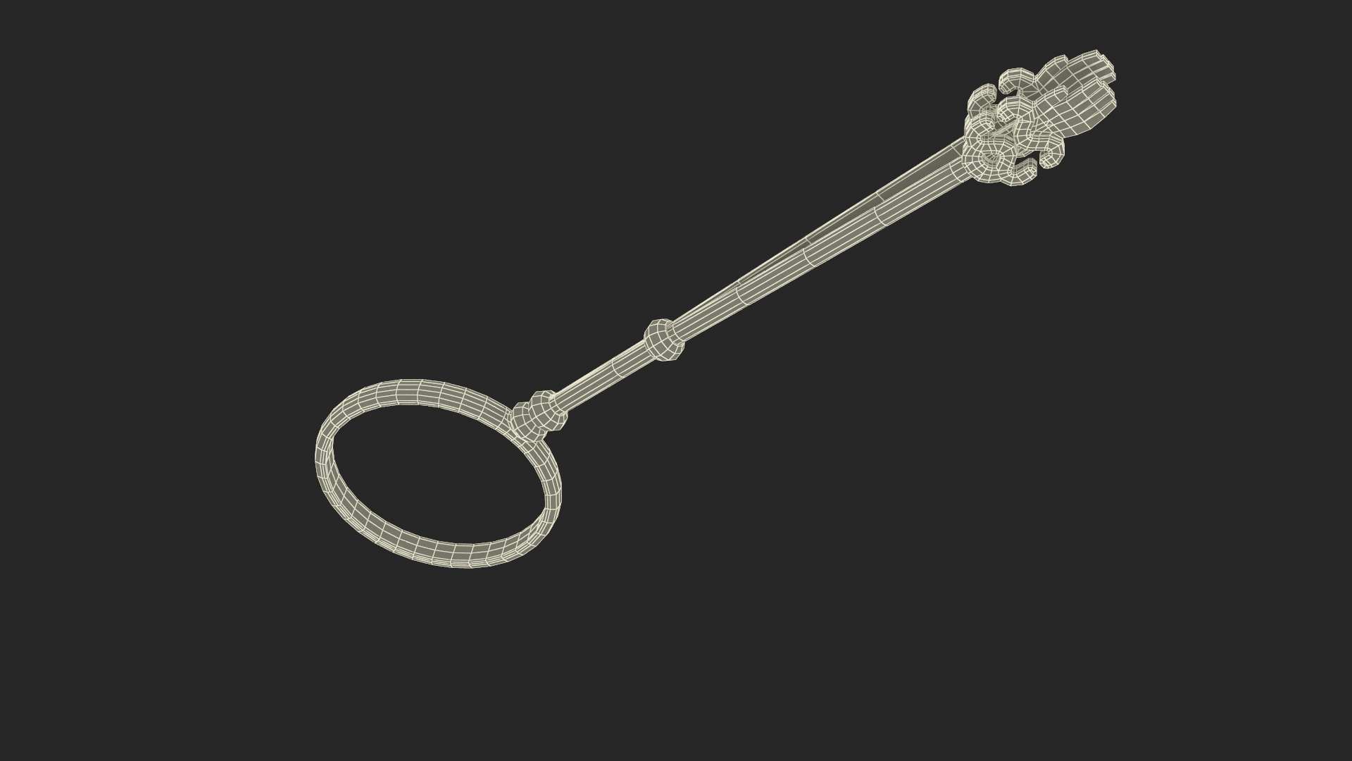 3D Retro Smoking Ring Holder Bronze - TurboSquid 2220183