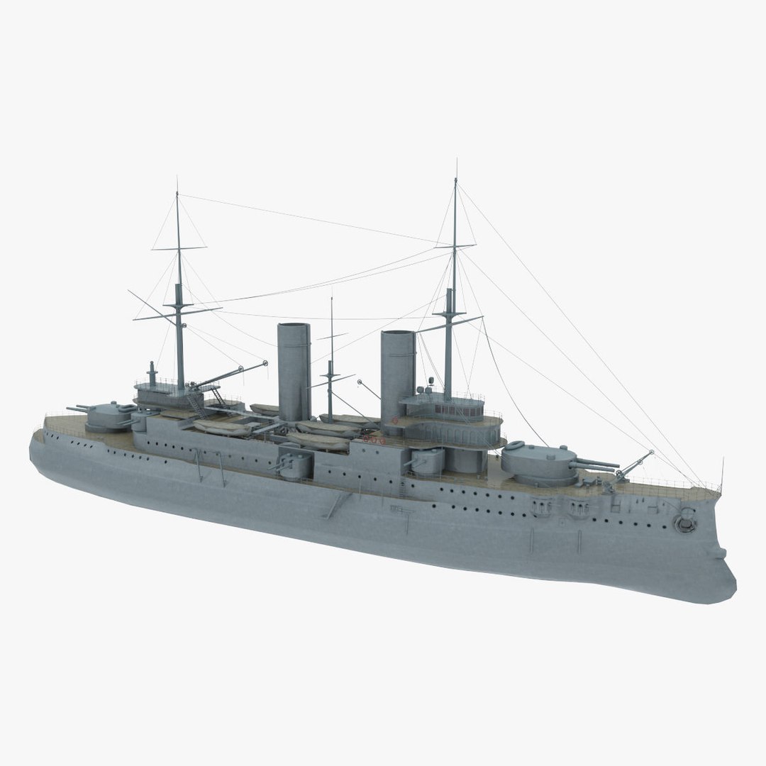 Slava Battleship 3D Model - TurboSquid 1967415