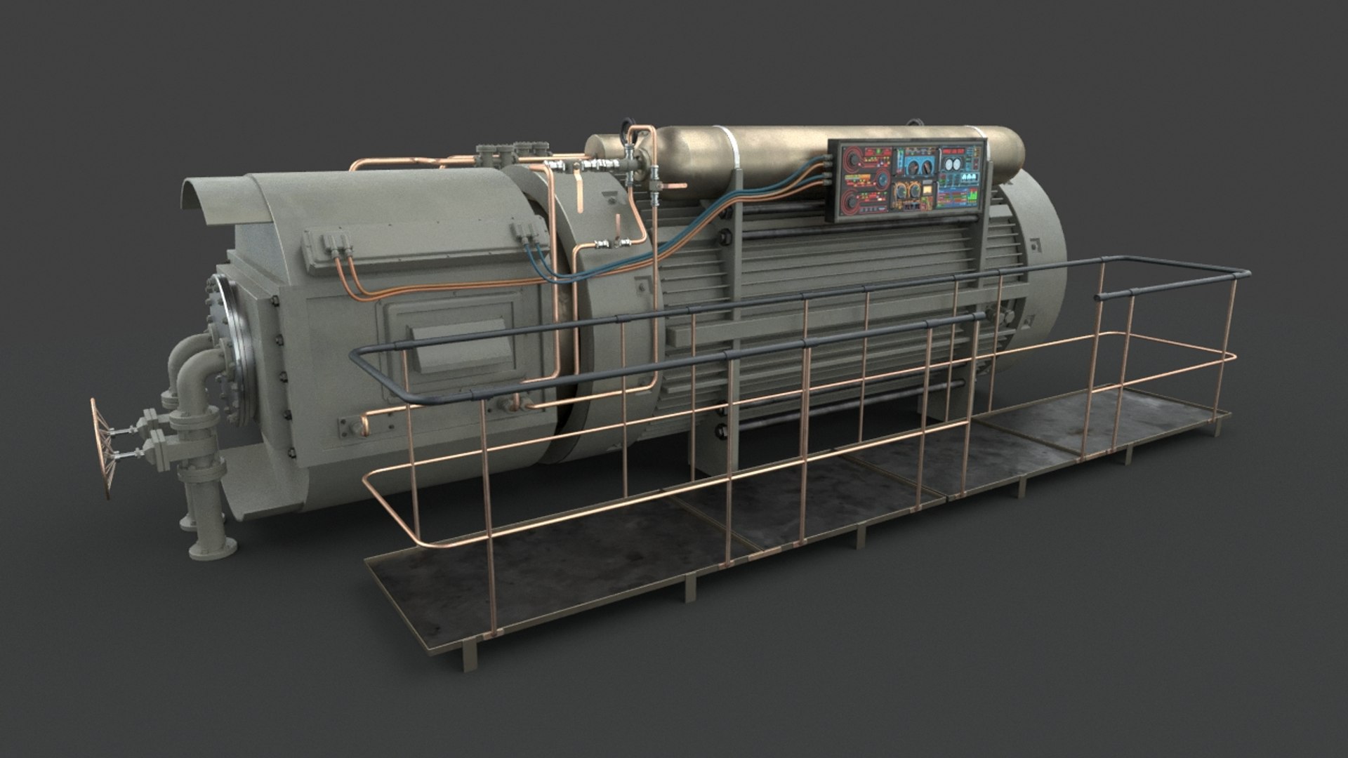 Machinery device industrial 3D model - TurboSquid 1359569