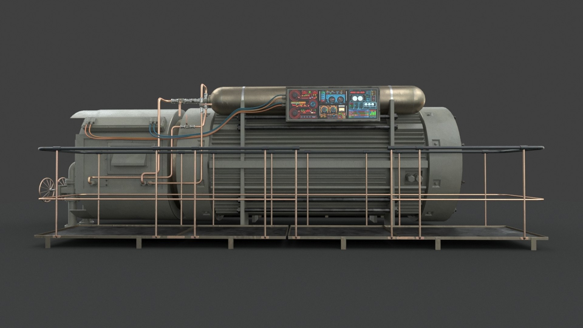 Machinery device industrial 3D model - TurboSquid 1359569