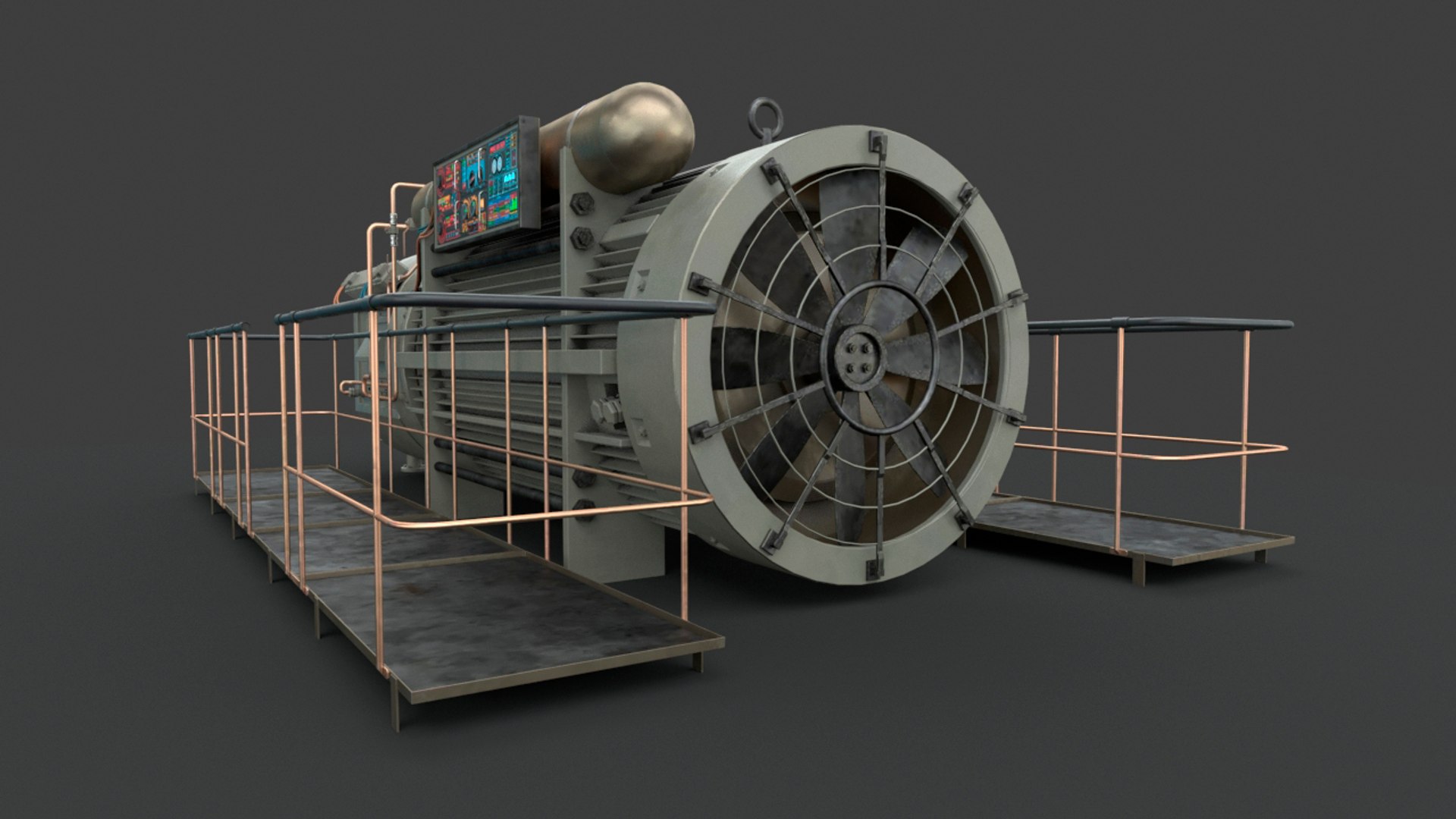 Machinery device industrial 3D model - TurboSquid 1359569