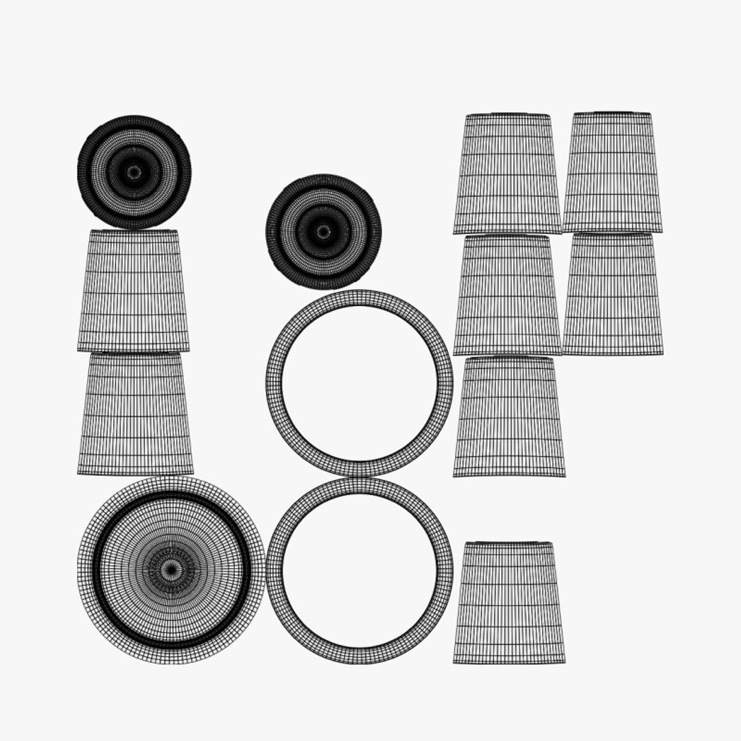 3D Basic Coffee Capsule - Geometry Only No Textures No Materials Model ...