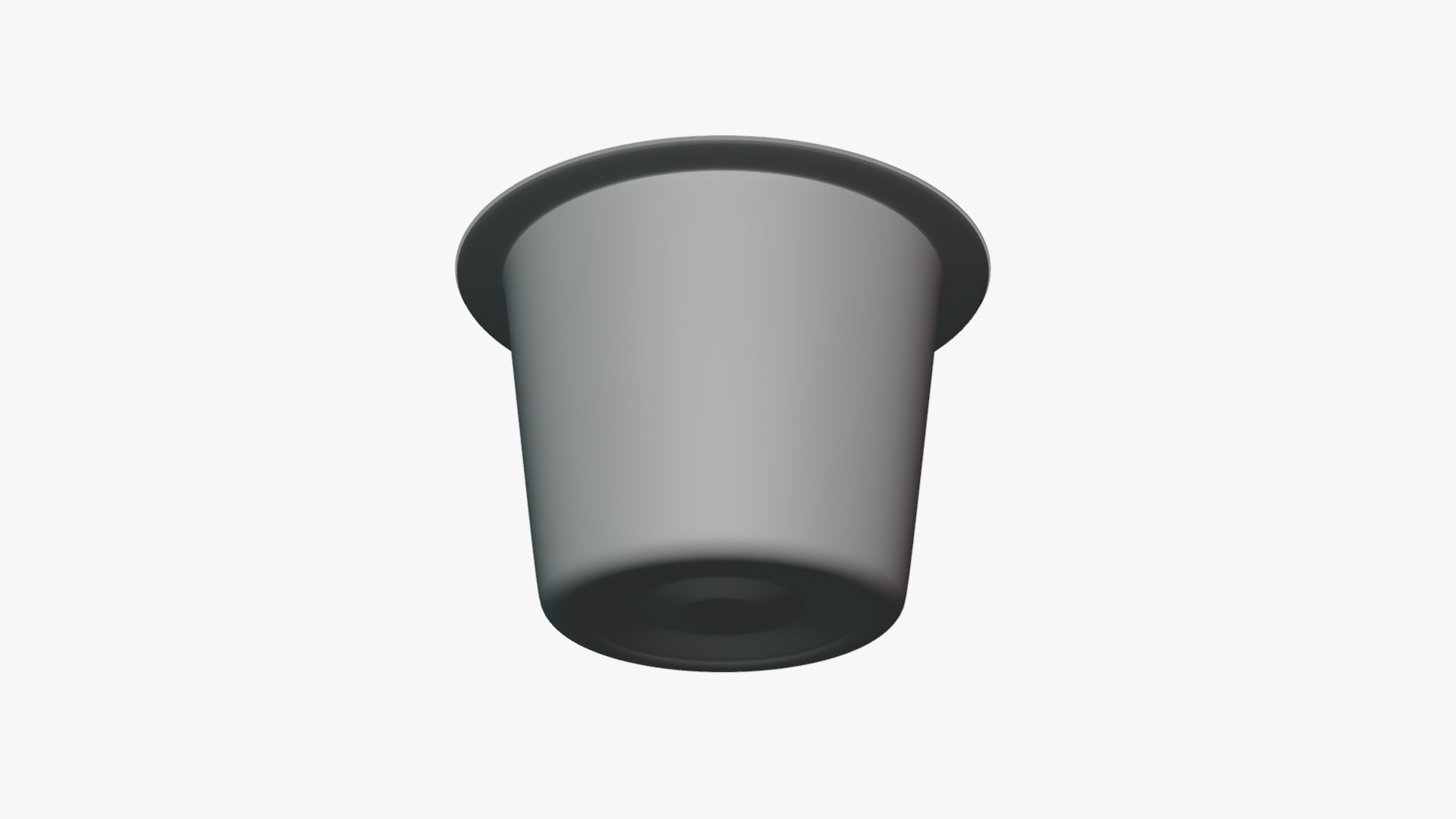 3D Basic Coffee Capsule - Geometry Only No Textures No Materials Model ...