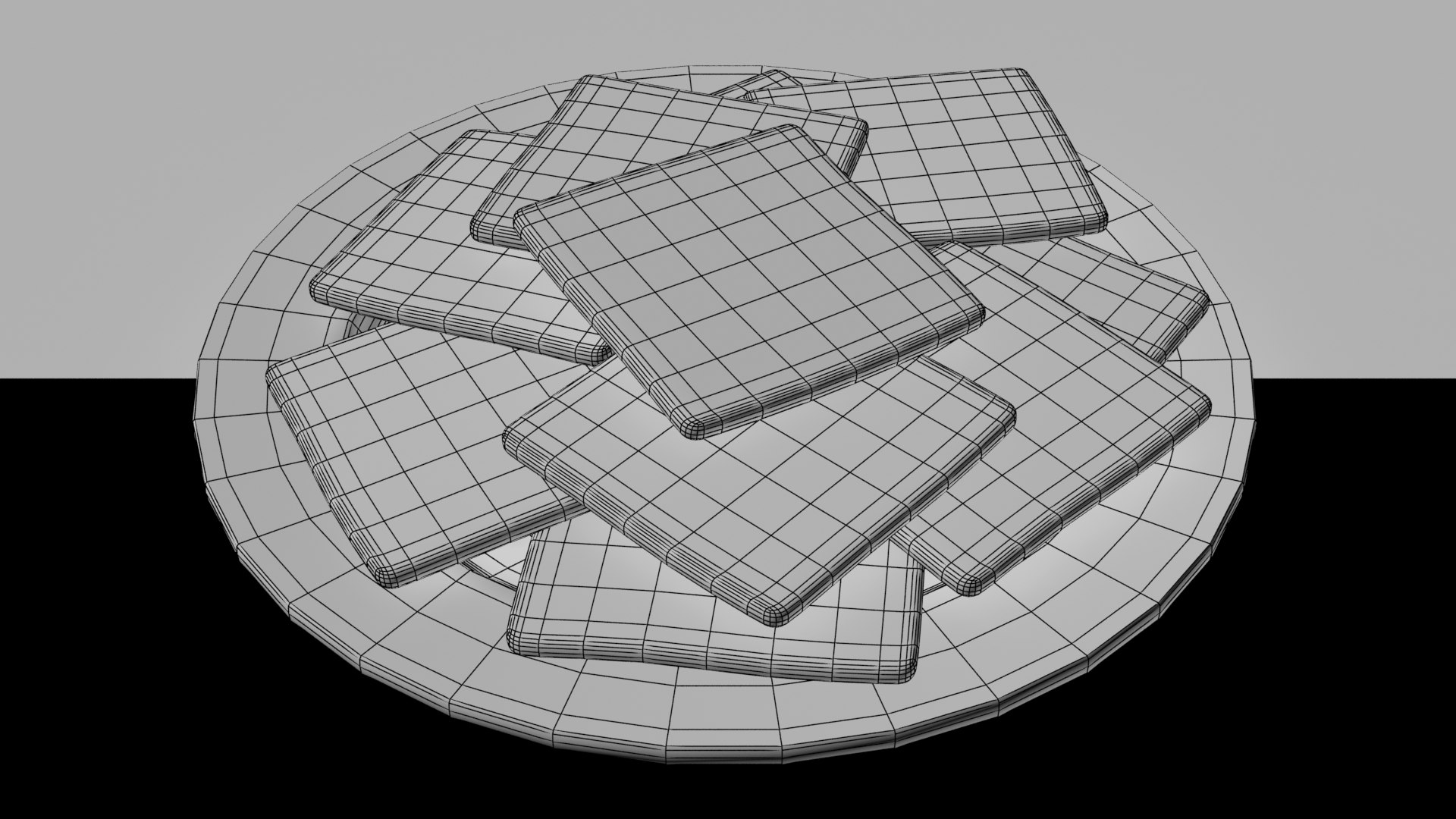 3D Model Cream Crackers - TurboSquid 1925877