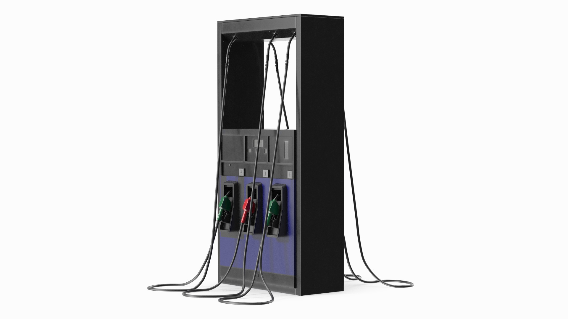 Gas Pump Black 3D - TurboSquid 2277629
