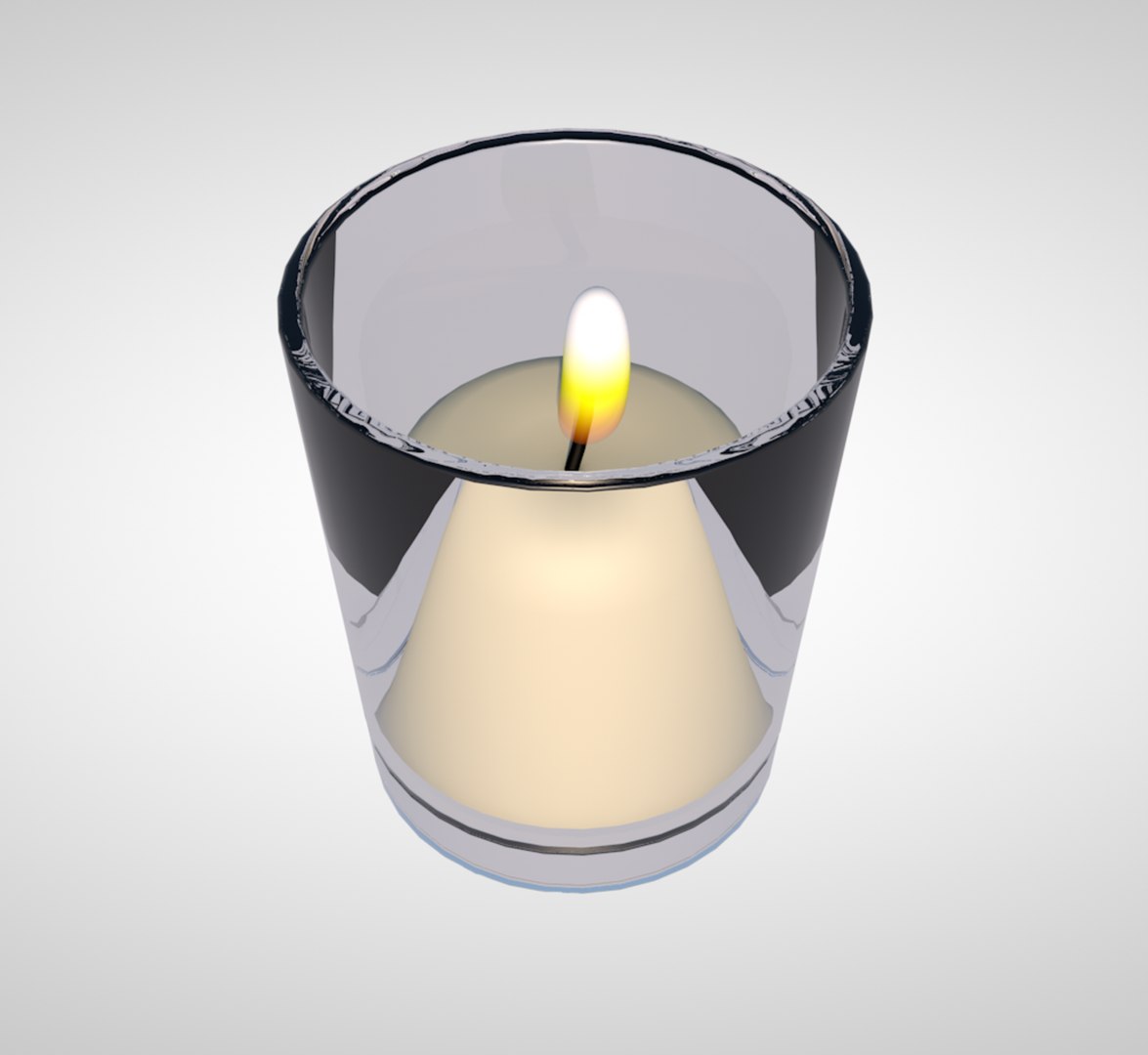 Realistic candle 3D model - TurboSquid 1499735
