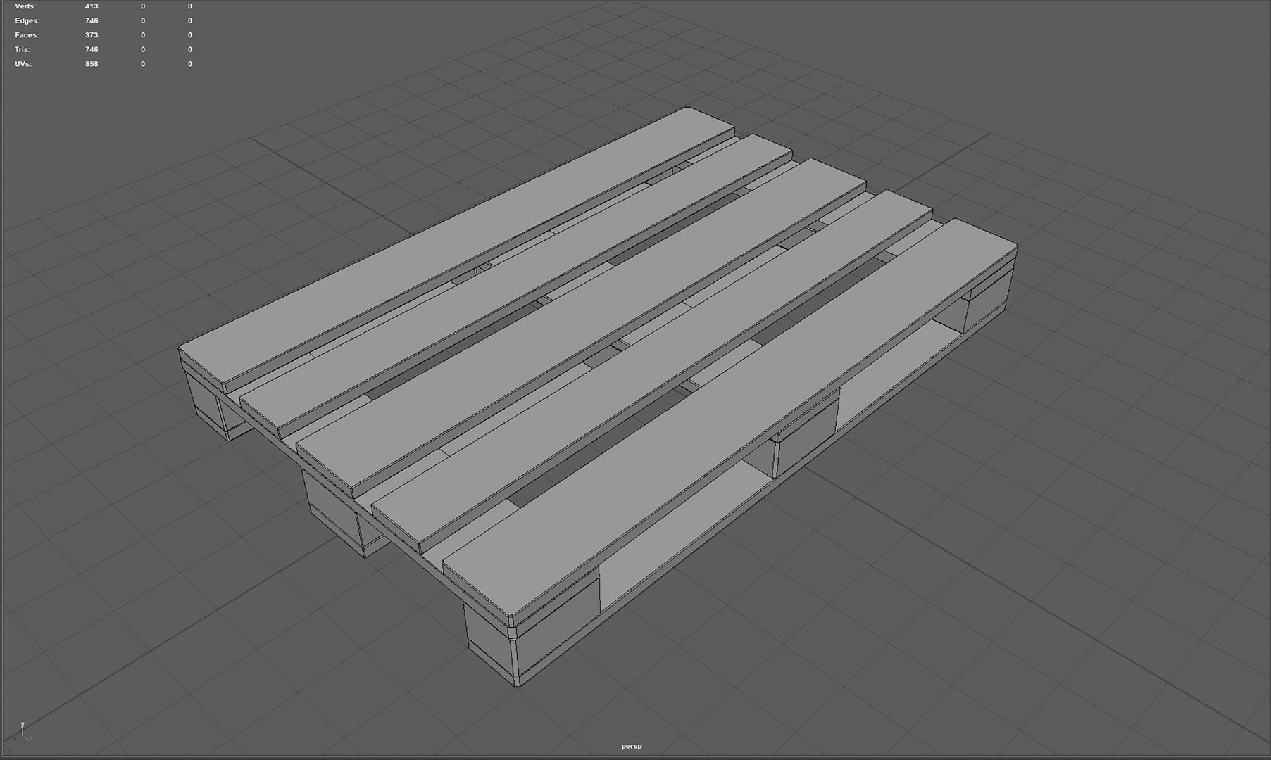 3D Pallet Model - TurboSquid 1727572