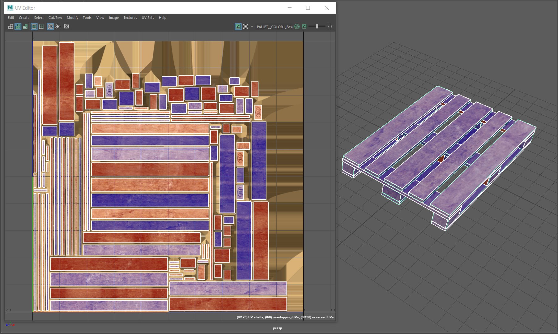 3D Pallet Model - TurboSquid 1727572