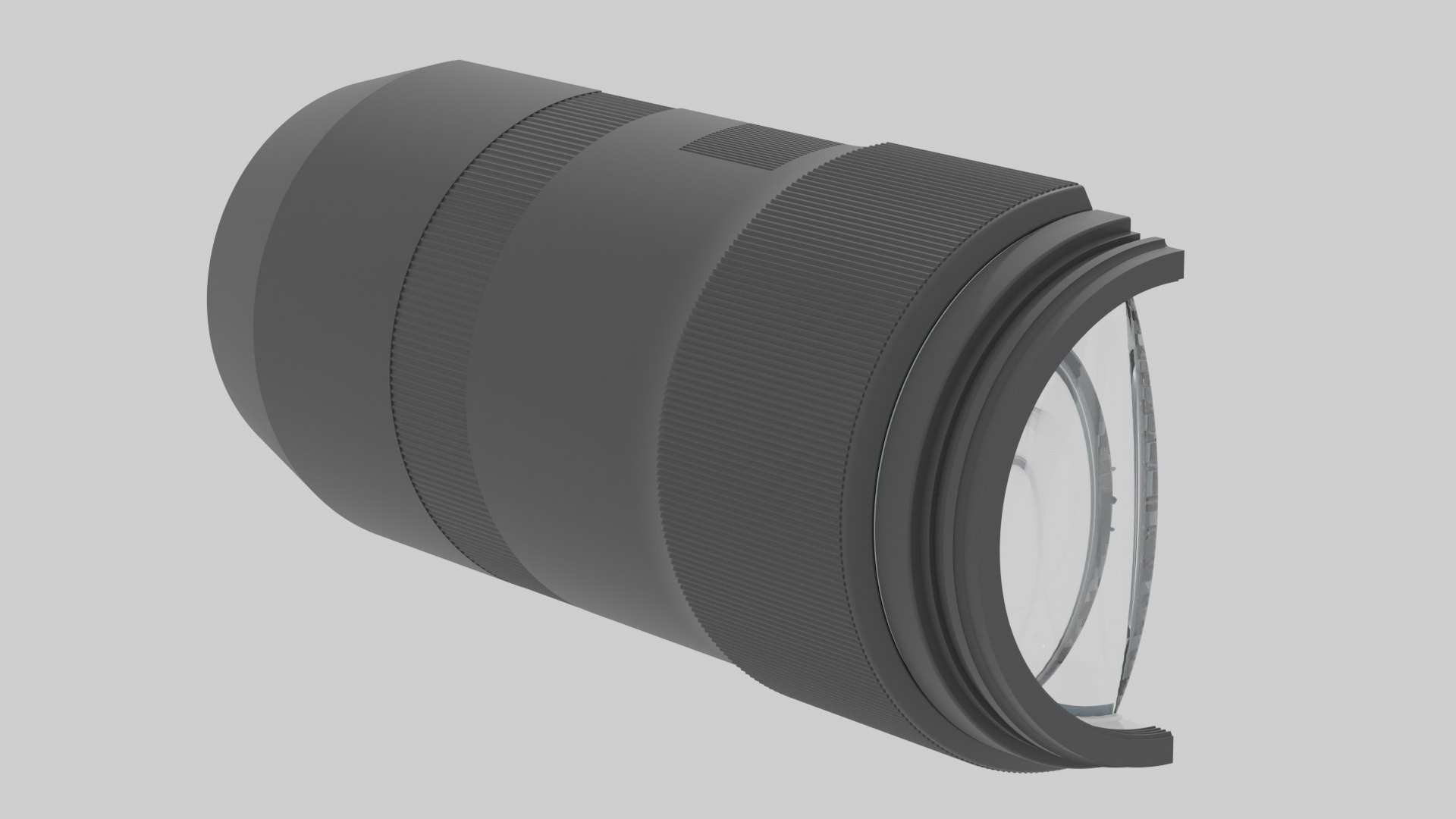 3D Telephoto Lens Cut In Half Model - TurboSquid 1959079
