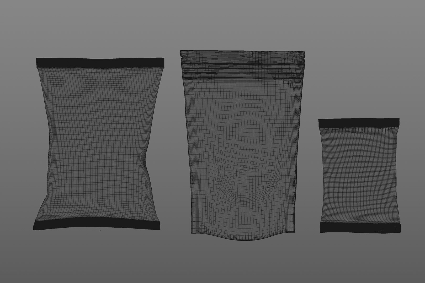 Snack Pack Collection 3D Model - TurboSquid 2187927