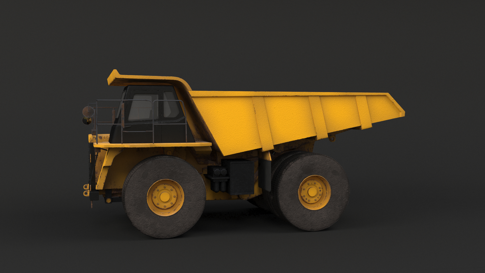 Modern Haul Truck 3D Model - TurboSquid 1954466