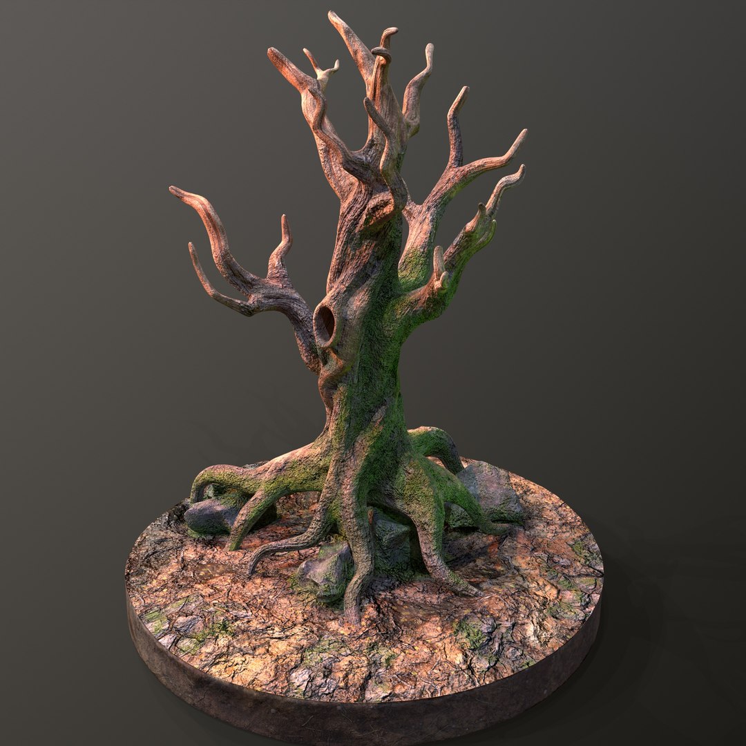 3D Old Tree - TurboSquid 1995895