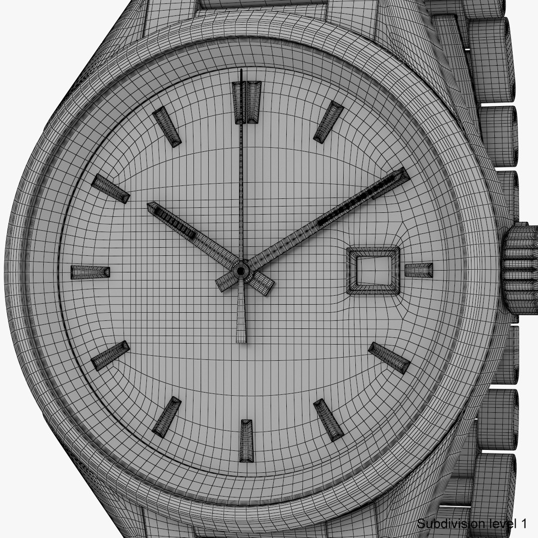 3D Classic Watch 2 - TurboSquid 1340810