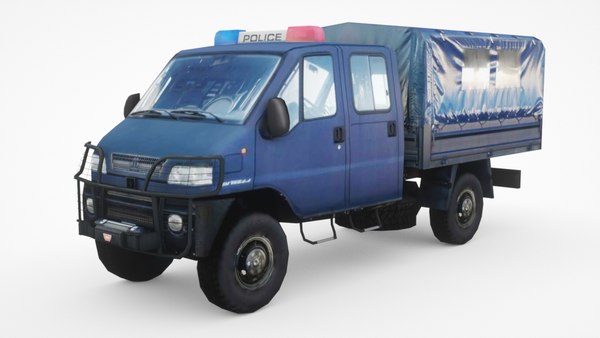 modelo 3d Fiat SMT55 SWAT Police 2012 - TurboSquid 1377341