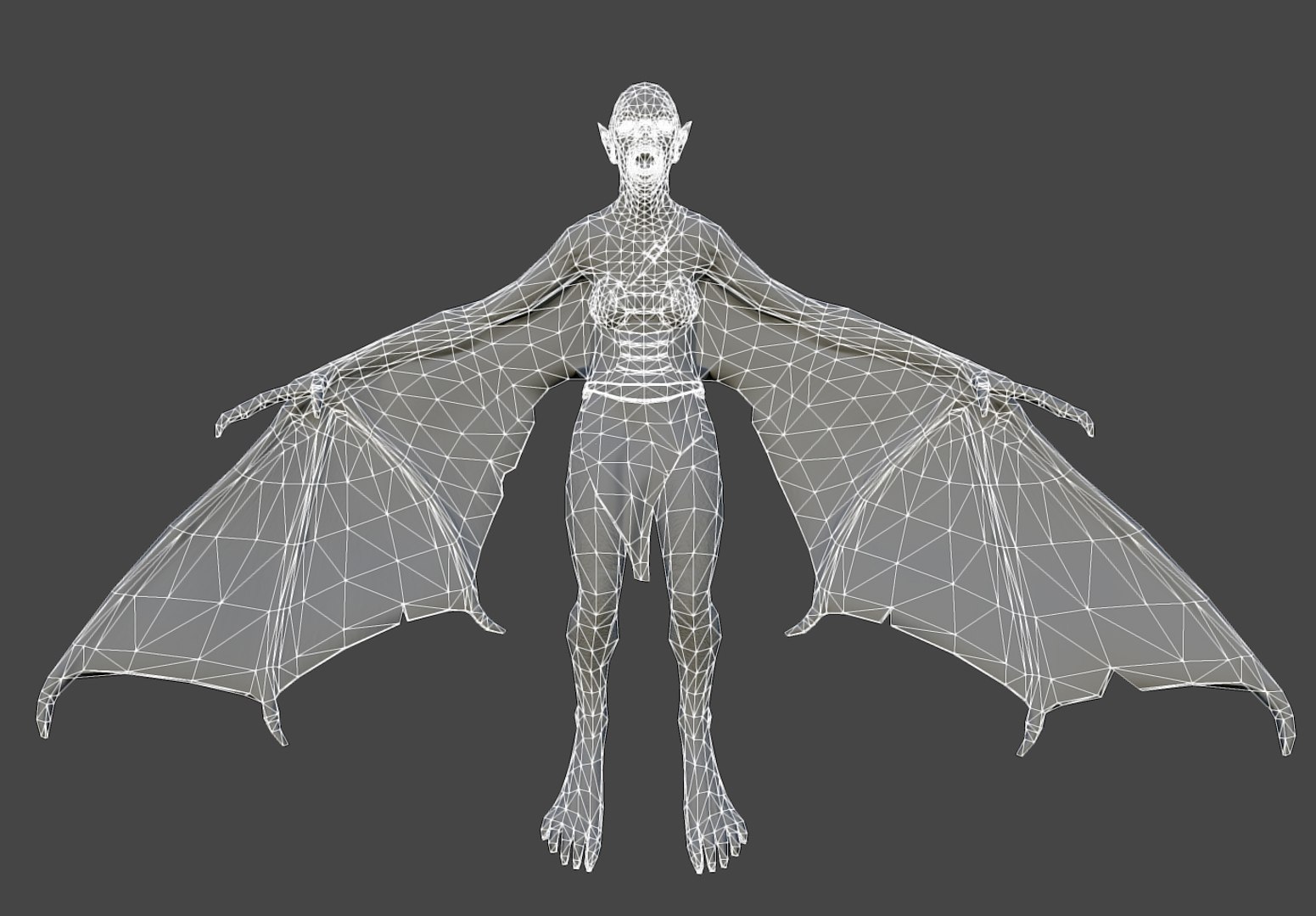 3d Model Vampire Female