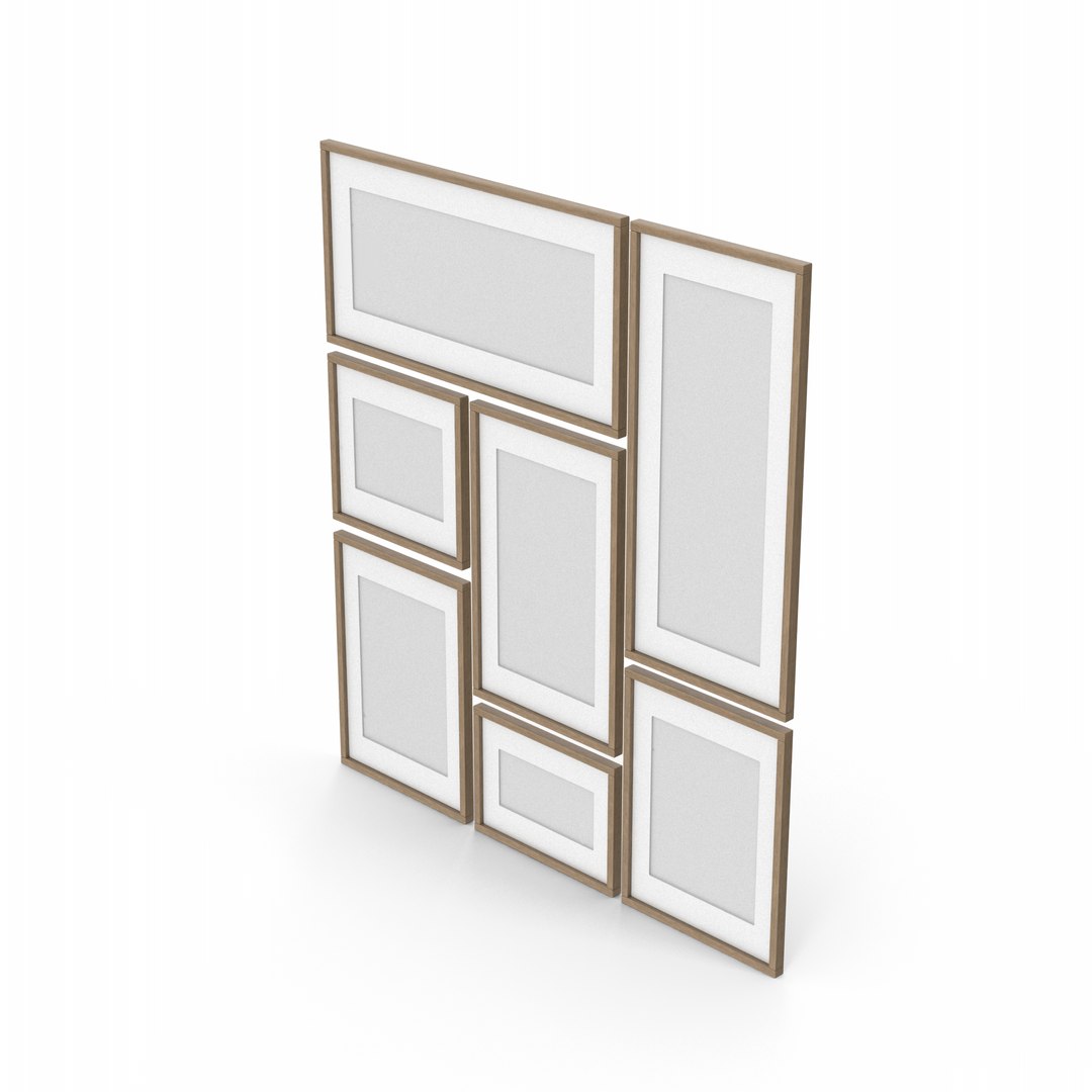 3D Wall Picture Frames - TurboSquid 2116158
