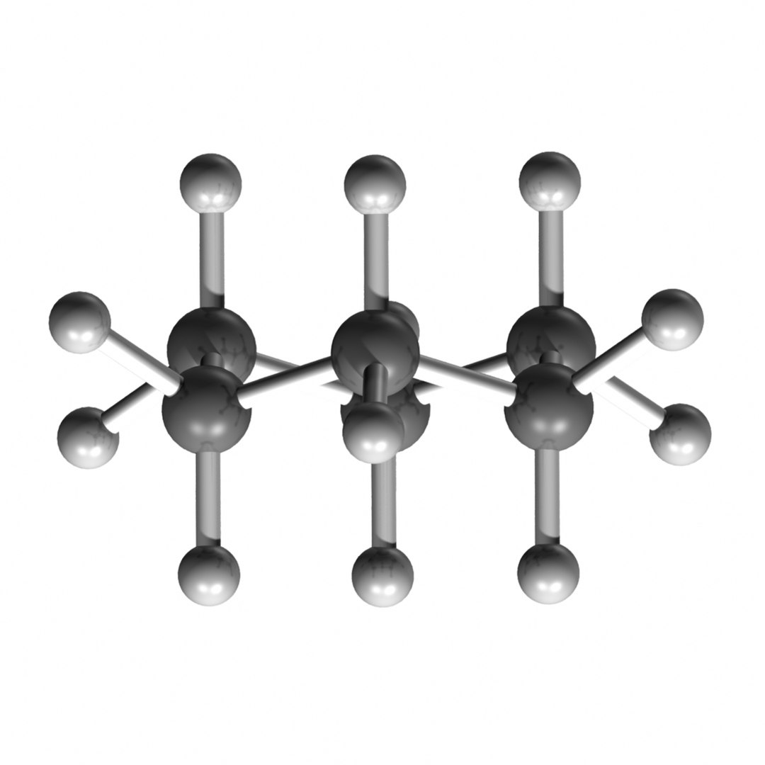 C6h12 3d Model