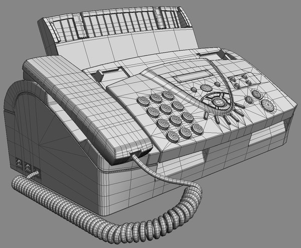 office equipment ip stationery 3d model