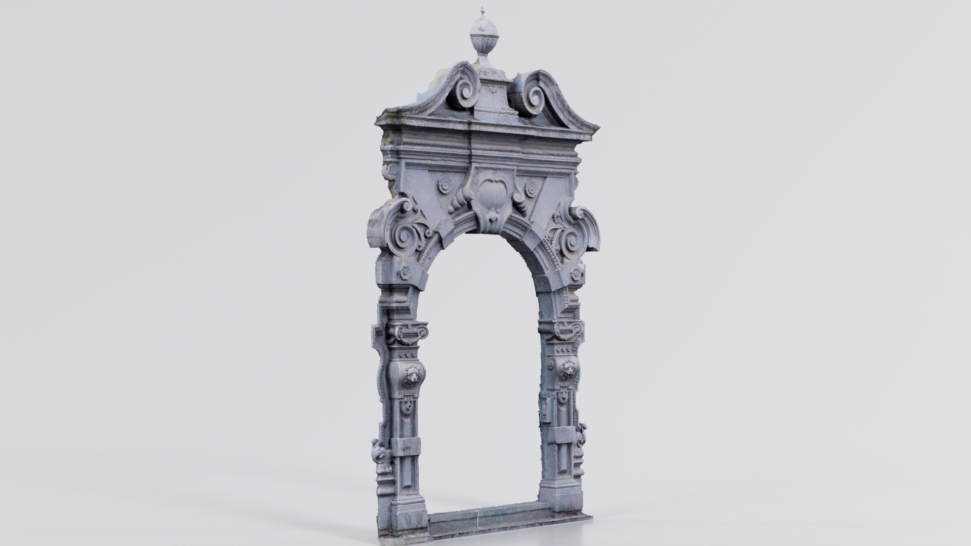 3D Curvy Door Remastered - TurboSquid 2363223