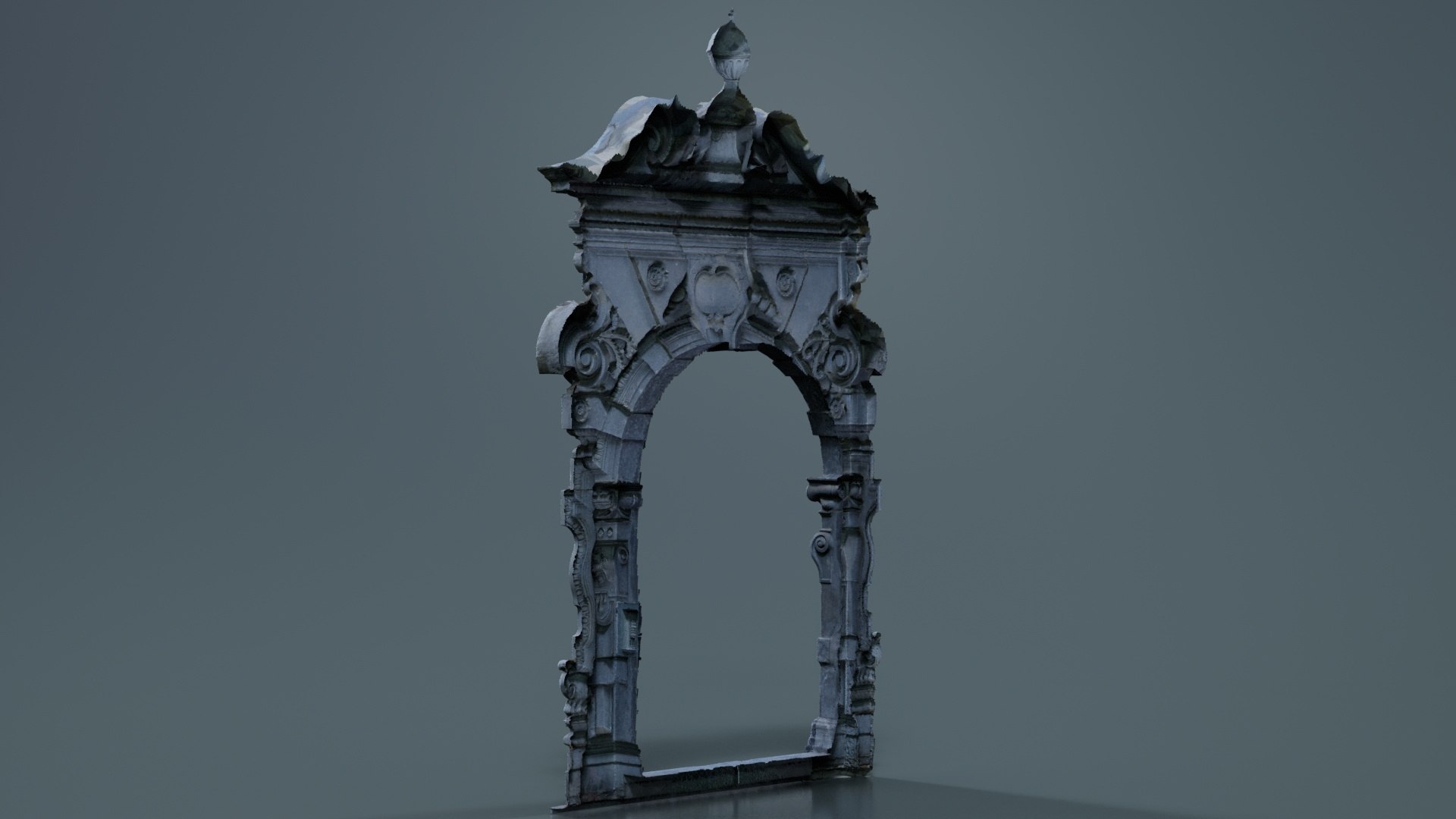 3D Curvy Door Remastered - TurboSquid 2363223