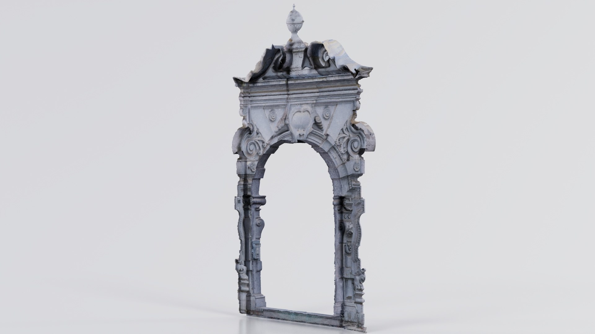 3D Curvy Door Remastered - TurboSquid 2363223