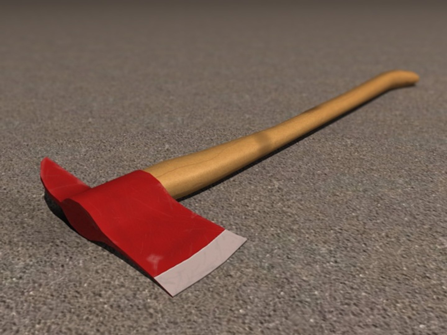 3d Model Axe Emergency Weapon