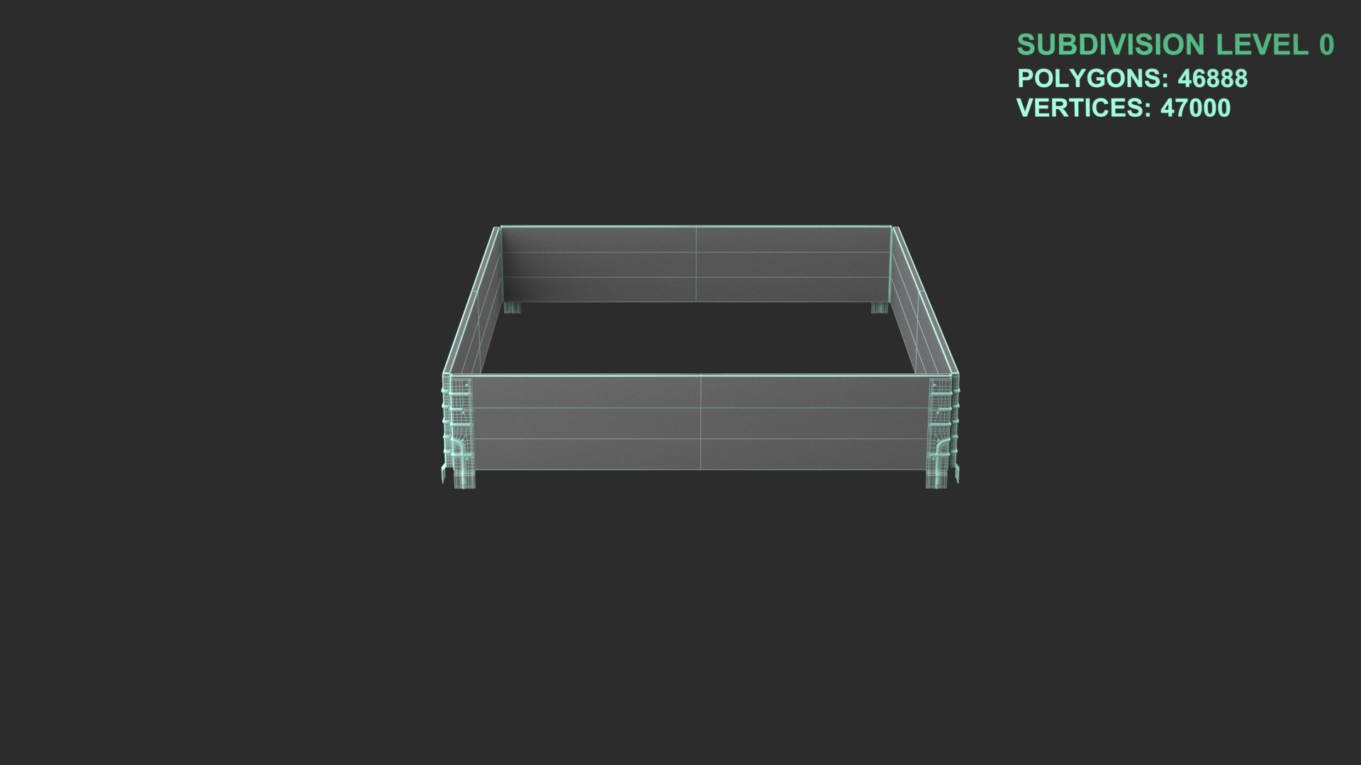 3D Pallet Collar - TurboSquid 2315102