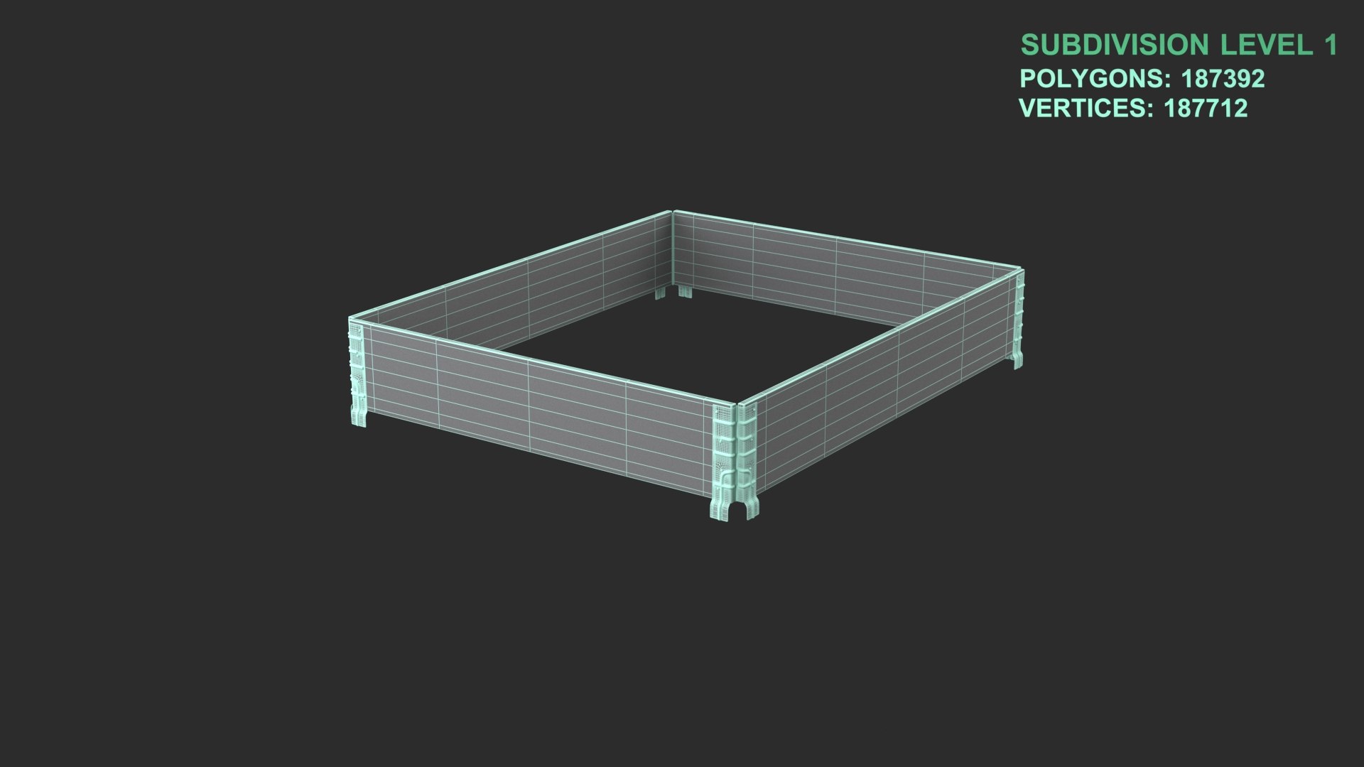 3D Pallet Collar - TurboSquid 2315102