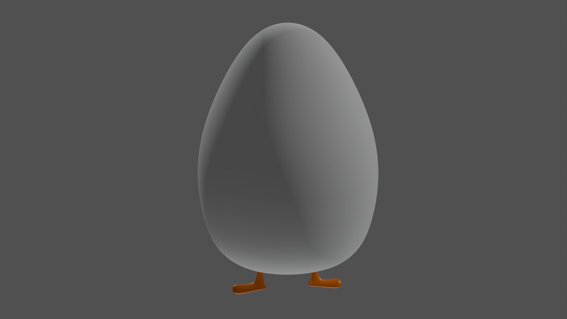 Egg Cartoon Character Model - TurboSquid 2188305