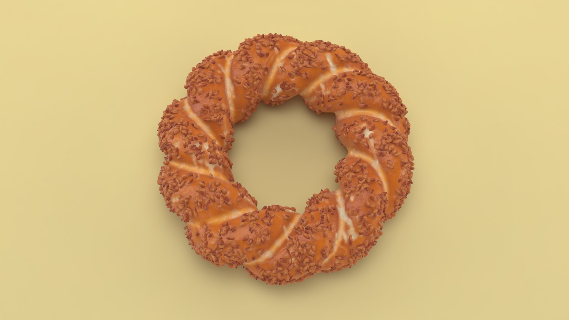 3D Simit Color 2 Collection Model - TurboSquid 2038033