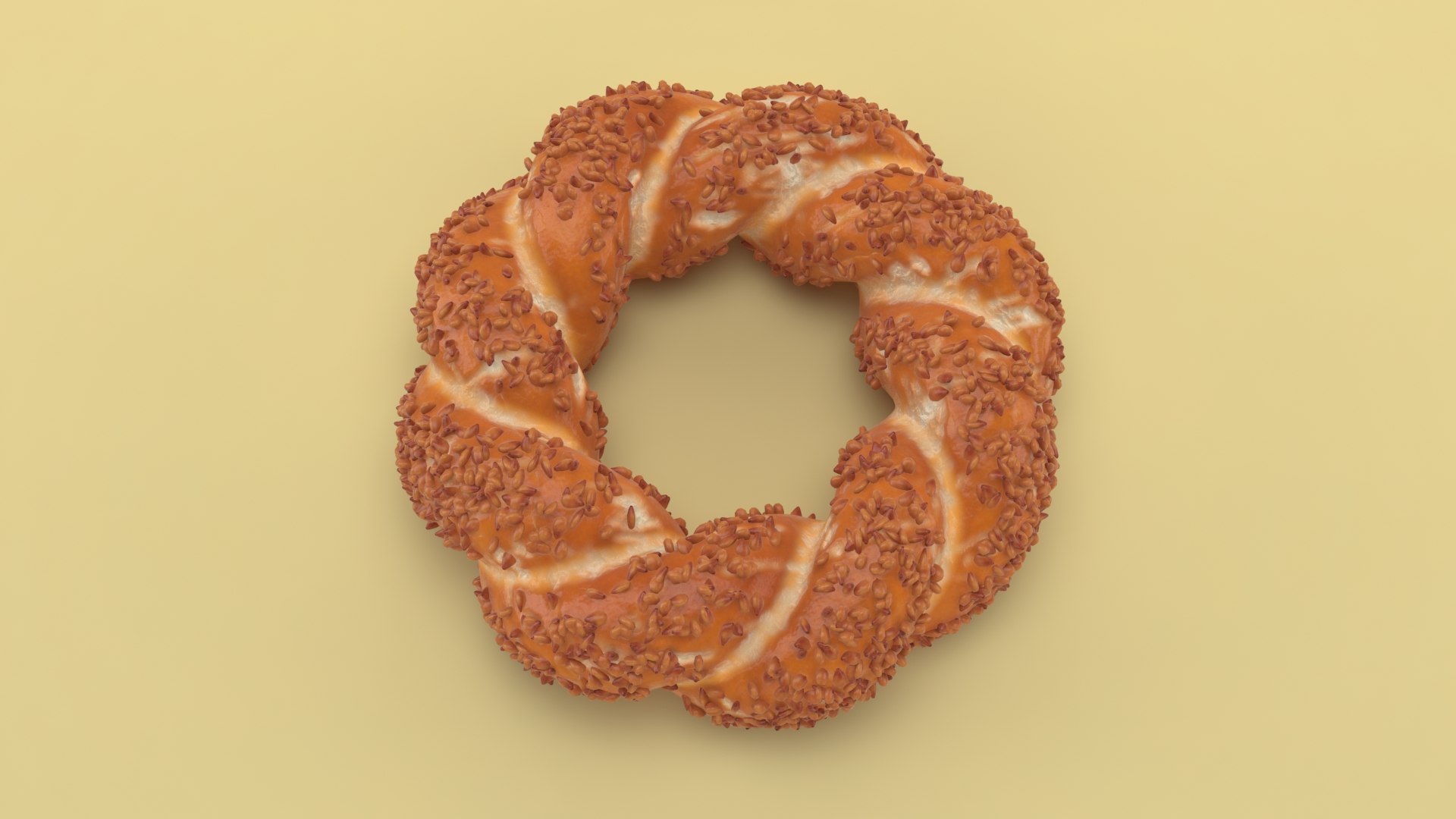 3D Simit Color 2 Collection Model - TurboSquid 2038033