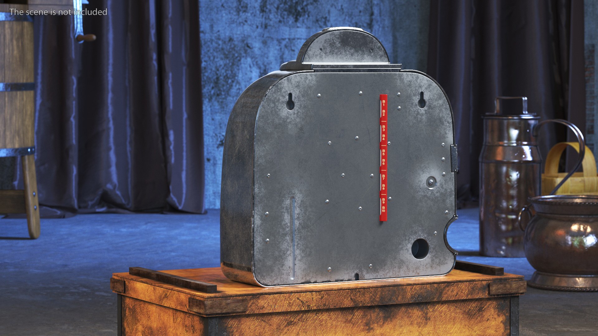 Retro Tabletop Jukebox 3D Model - TurboSquid 2350512