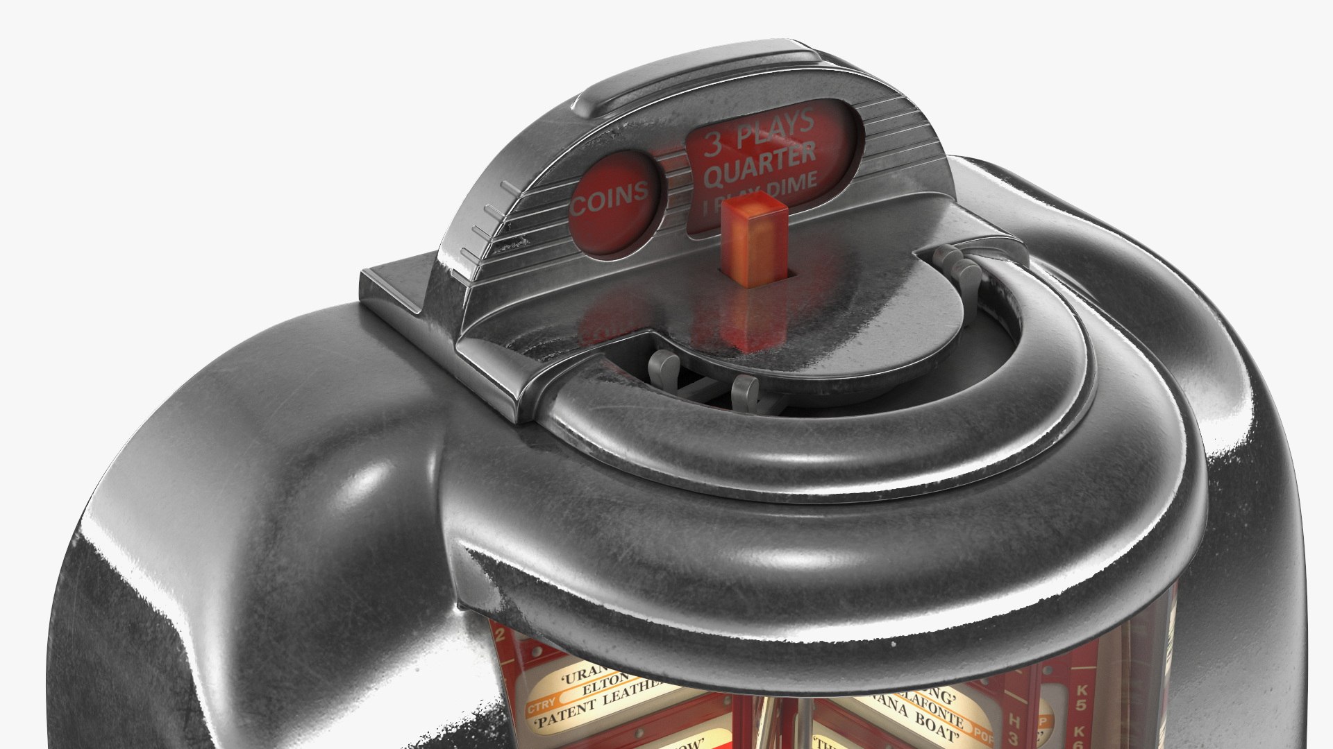 Retro Tabletop Jukebox 3D Model - TurboSquid 2350512