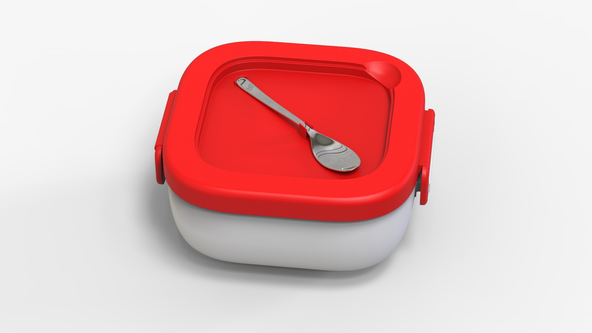 Mini Stainless Steel Lunch Box 3D - TurboSquid 2324266