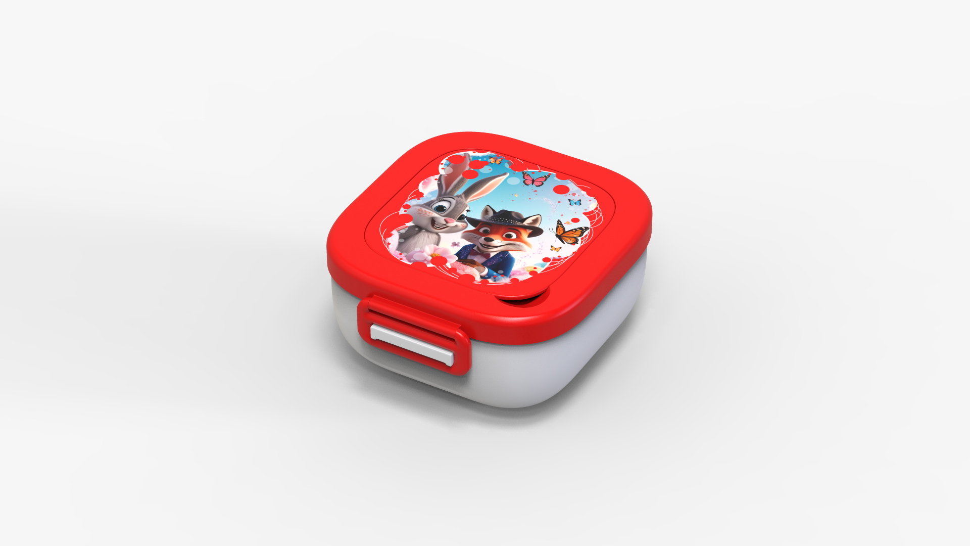 Mini Stainless Steel Lunch Box 3D - TurboSquid 2324266