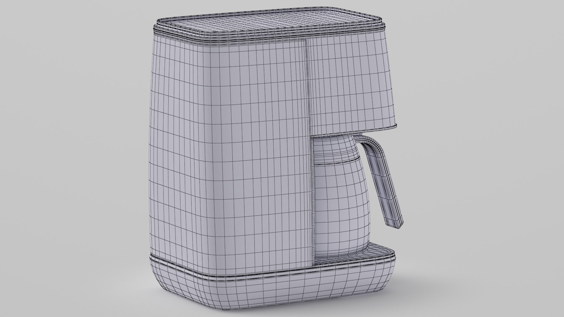 Delonghi Coffee Filter Machine 3D model - TurboSquid 1839733