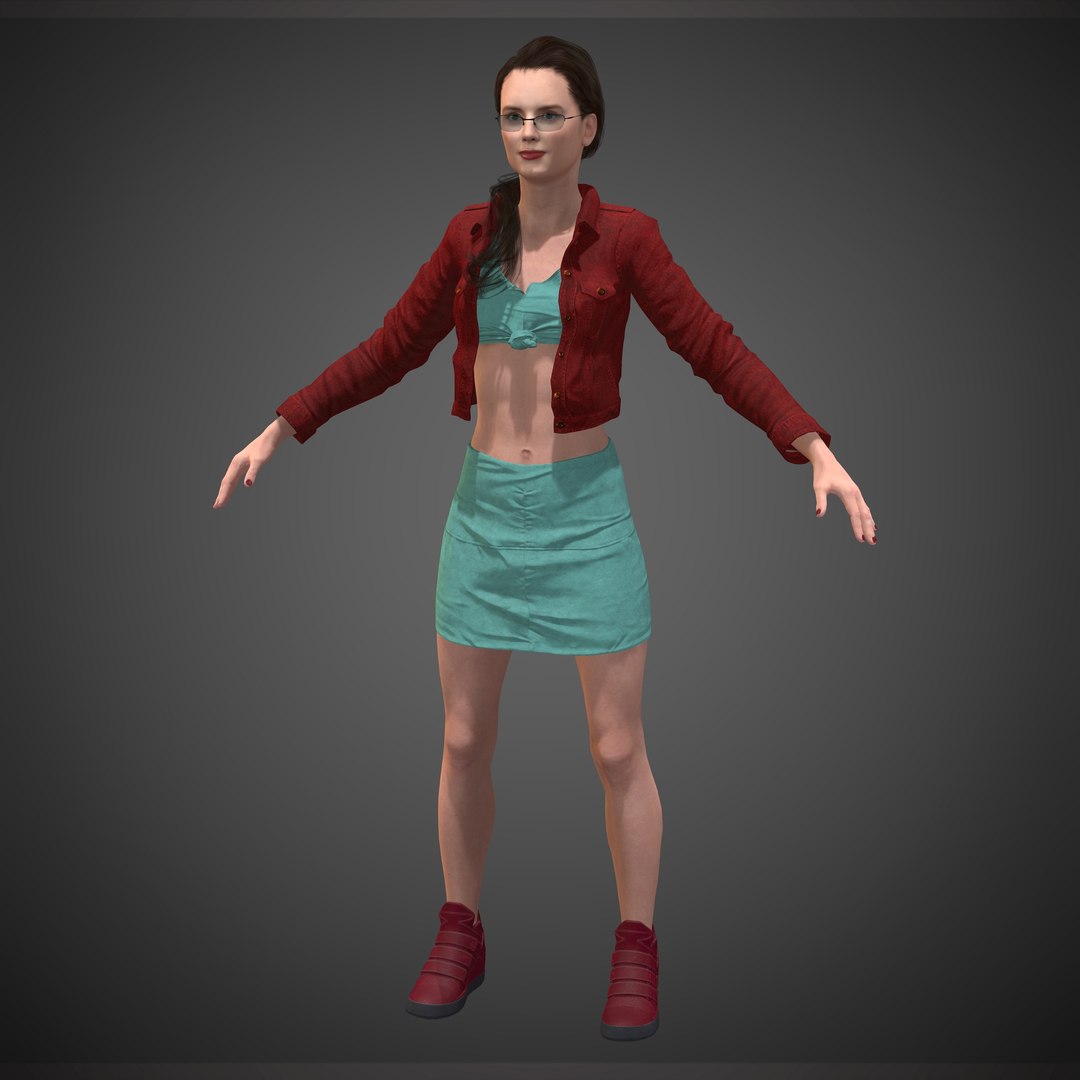 Character people human model - TurboSquid 1677120