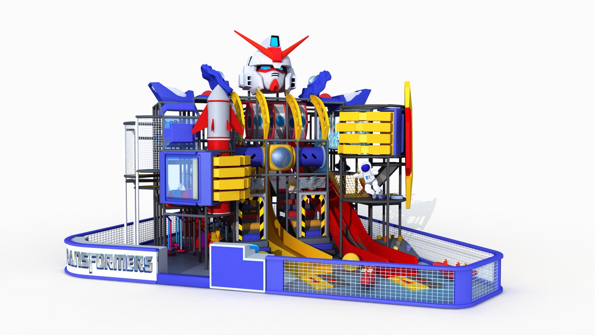Transformers Indoor Soft Playground 3D - TurboSquid 2216758