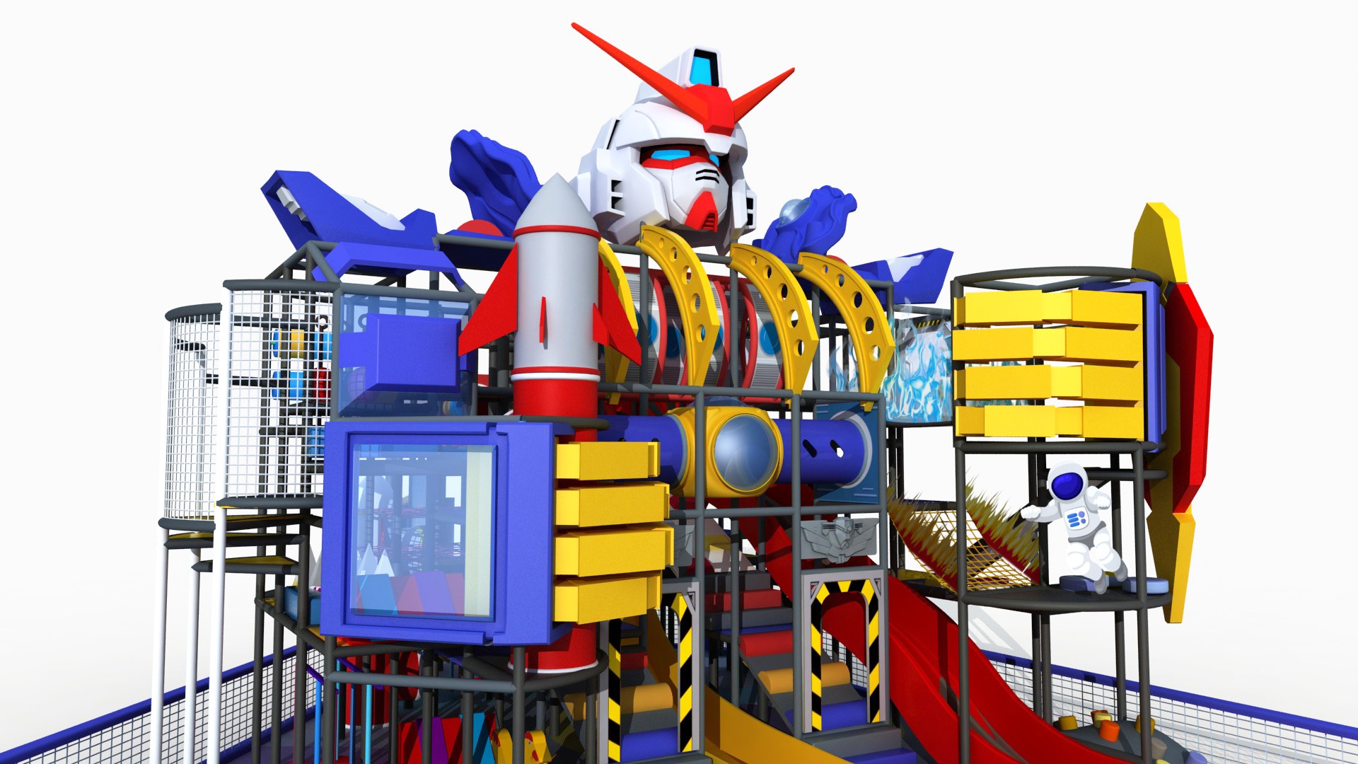 Transformers Indoor Soft Playground 3D - TurboSquid 2216758