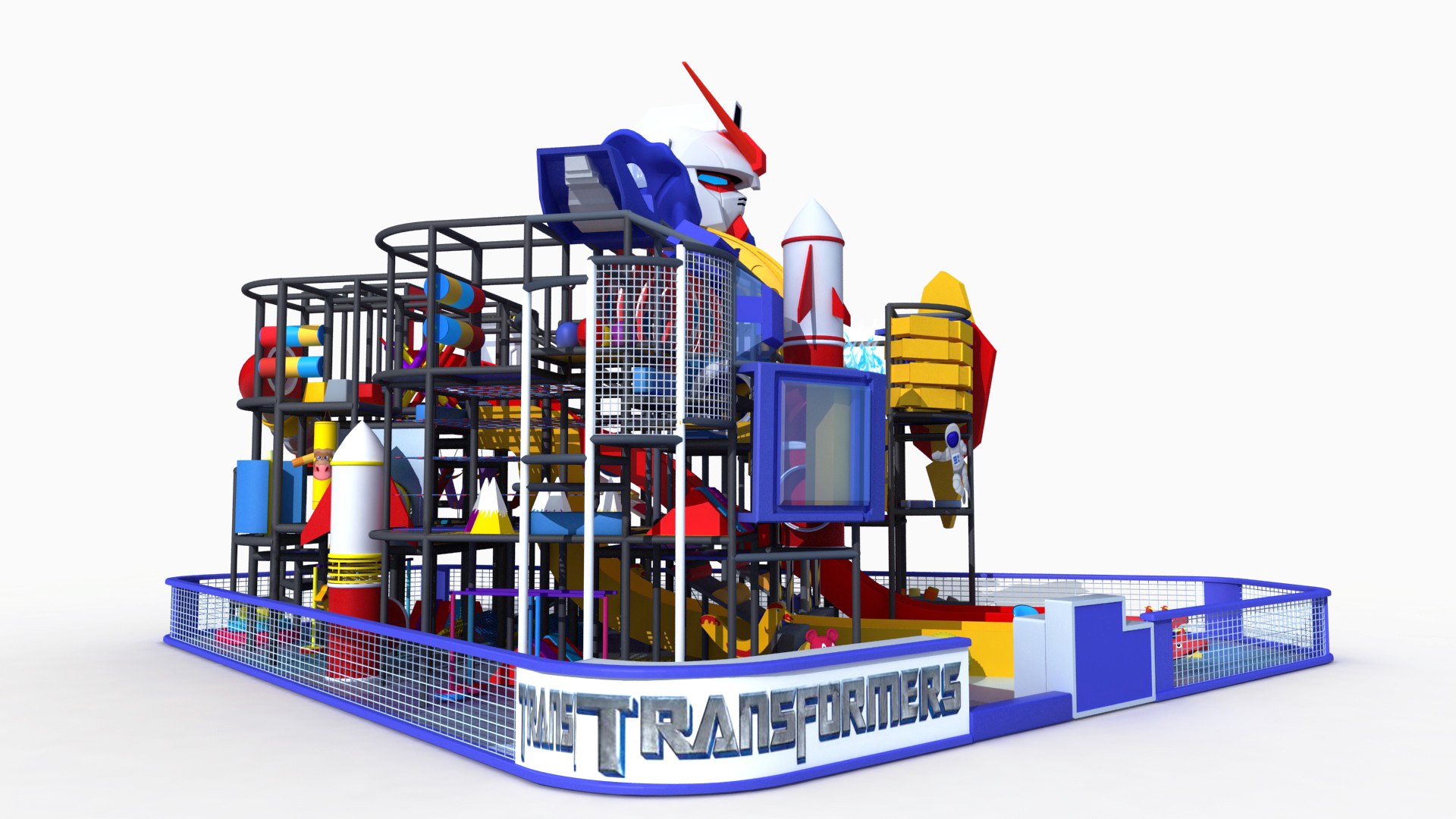 Transformers Indoor Soft Playground 3D - TurboSquid 2216758