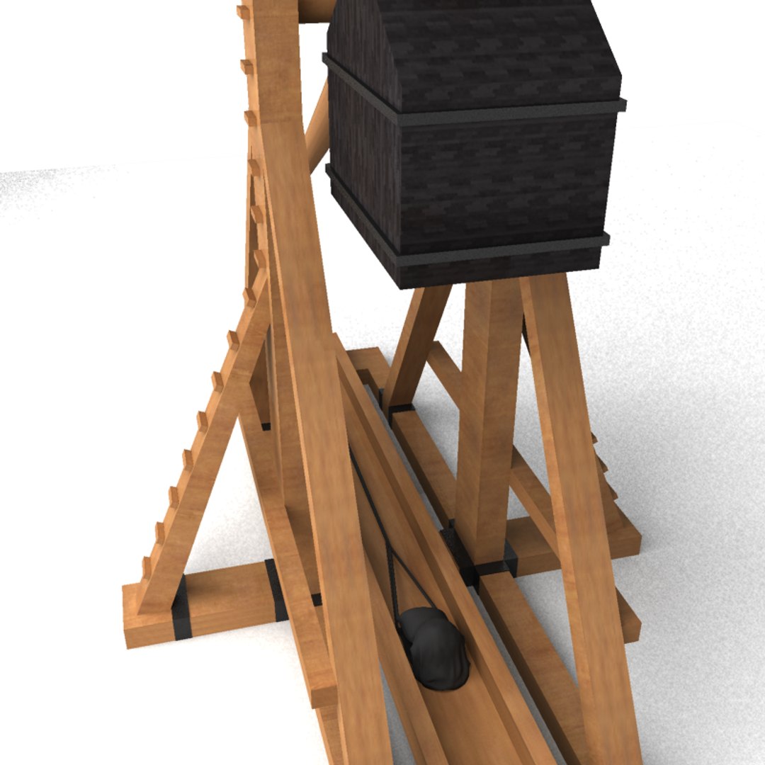 3d Model Trebuchet
