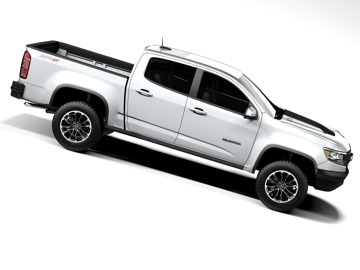 3D Model Chevrolet Colorado ZR2 4-door 2017 - TurboSquid 2216835