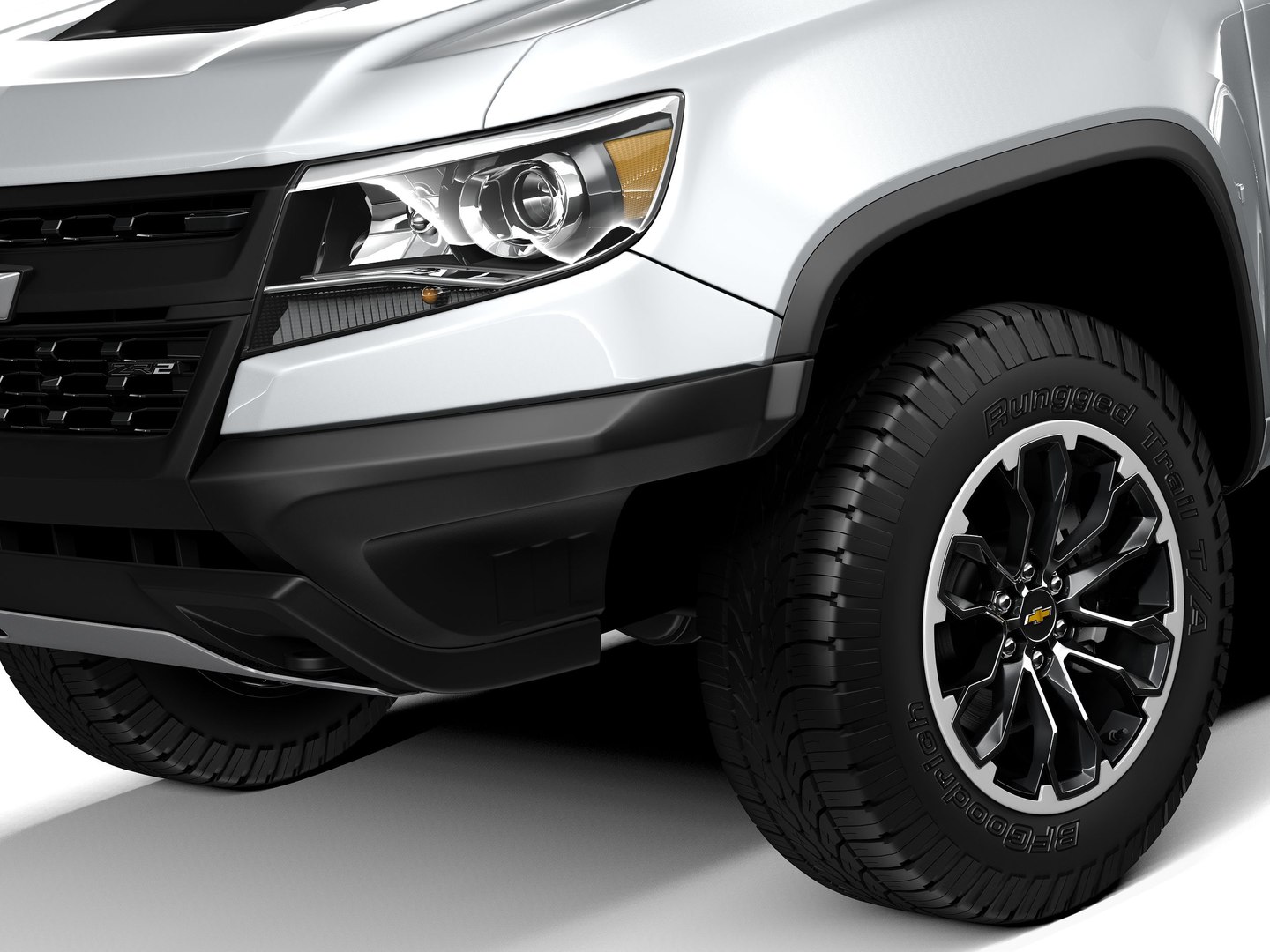 3D Model Chevrolet Colorado ZR2 4-door 2017 - TurboSquid 2216835