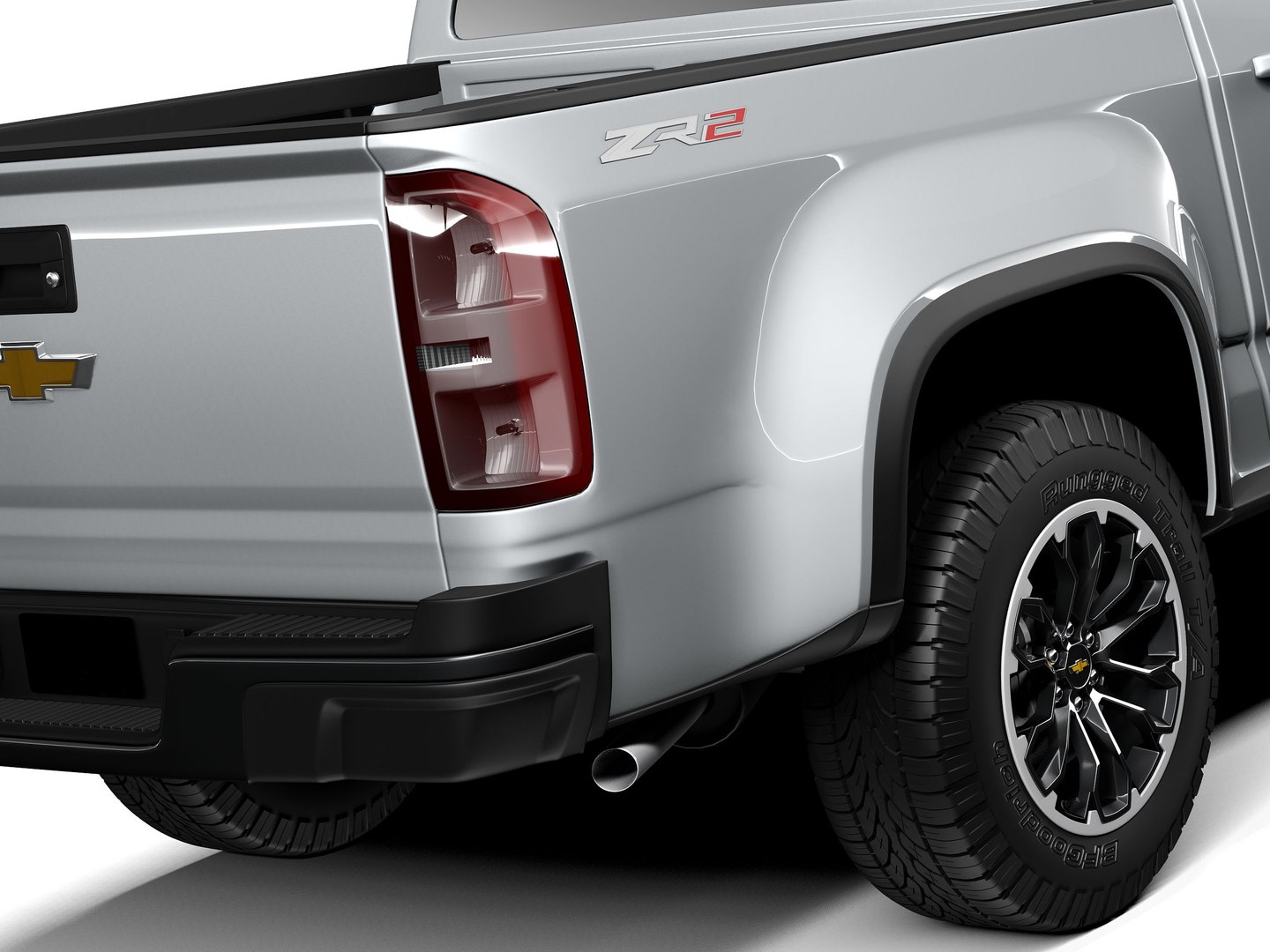 3D Model Chevrolet Colorado ZR2 4-door 2017 - TurboSquid 2216835