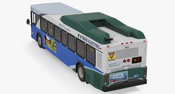 modelo 3d Colección de autobuses 7 - TurboSquid 1207658