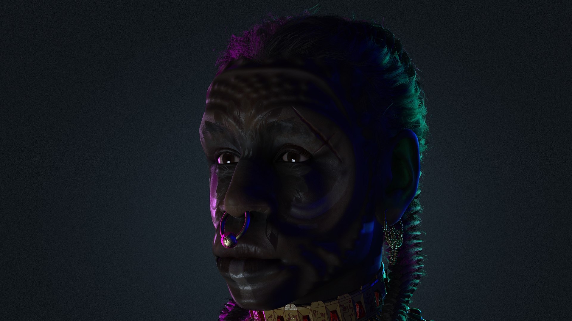 3D African Tribal Woman - 3D Character Model Model - TurboSquid 2235773