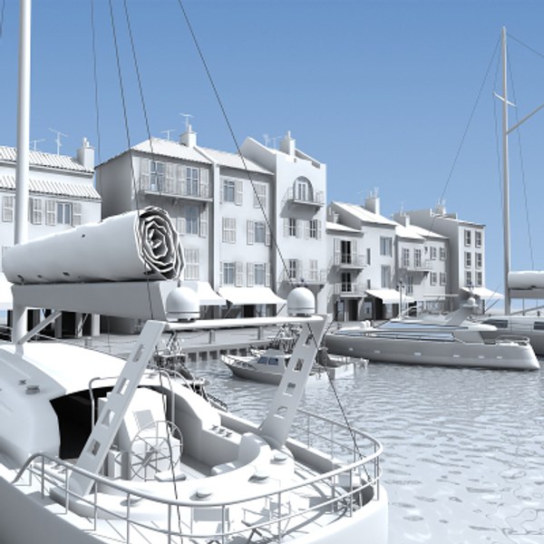 3D Marina Models | TurboSquid